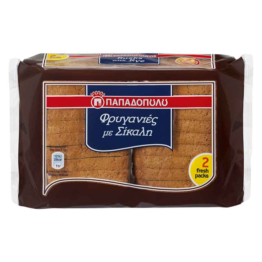 Φρυγανιές - Φρυγανιές Wasa - Παξιμάδια - Crispbreads