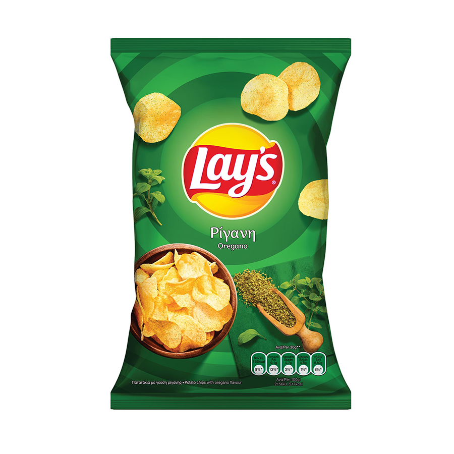 Lays Τσιπς Ρίγανη 70γρ.